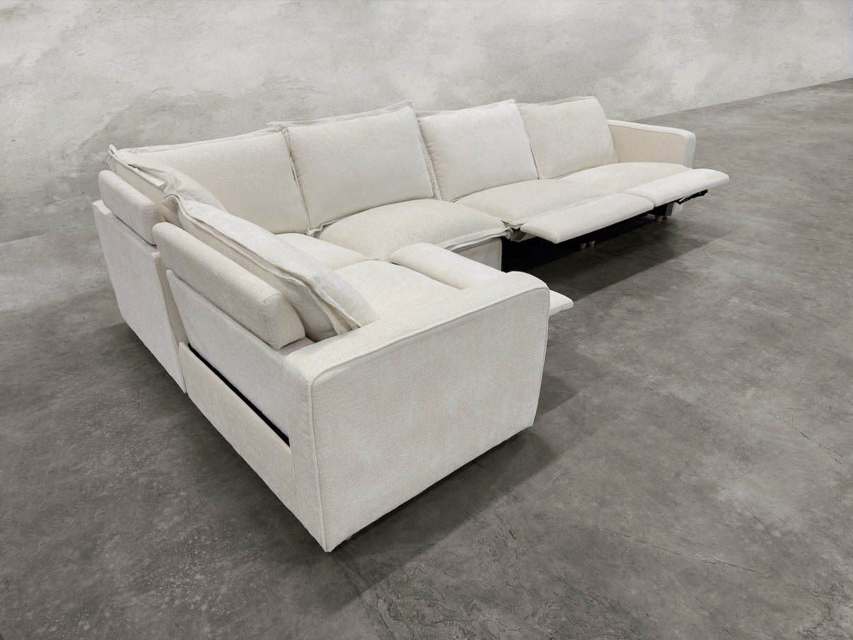 NIRVANA 5-SEAT MOTION RECLINING CORNER SECTIONAL – The Couch Company